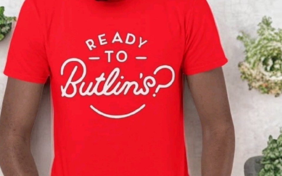 Ready To Butlins T shirt Adults/Children 1 year - 3XL | eBay