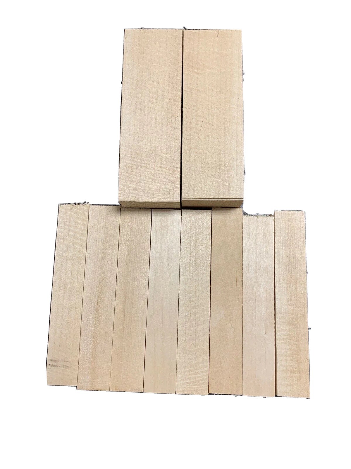 10 Pack Basswood Carving Wood Block | 1" x 1" x 6" (8 pcs) +2" x 2" x 6 ...