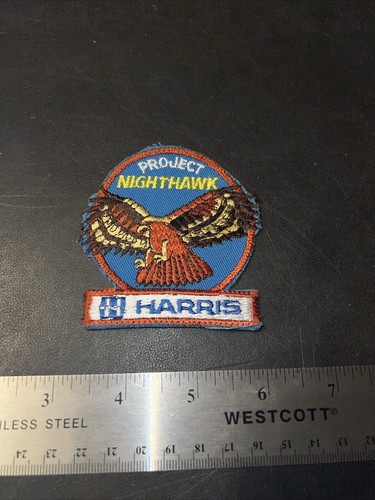 Vintage Firearms / Ammunition Related Patch Harris Project Nighthawk | eBay