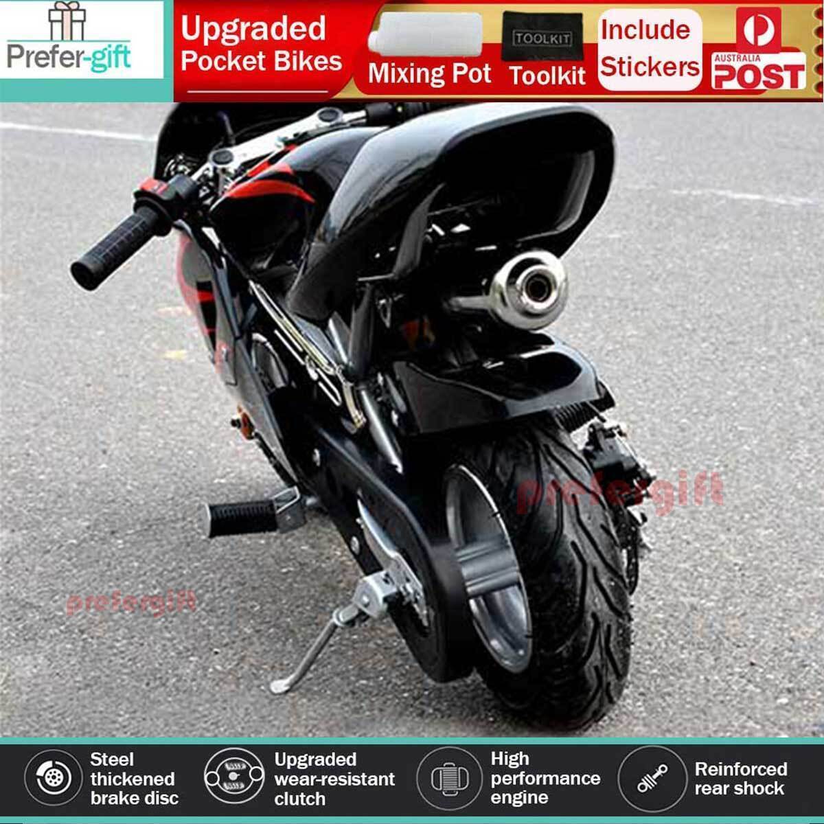 49CC 50CC Pocket Bikes 2 Stroke Engine Mini Motorbike Dirt Bike ATV Kid ...