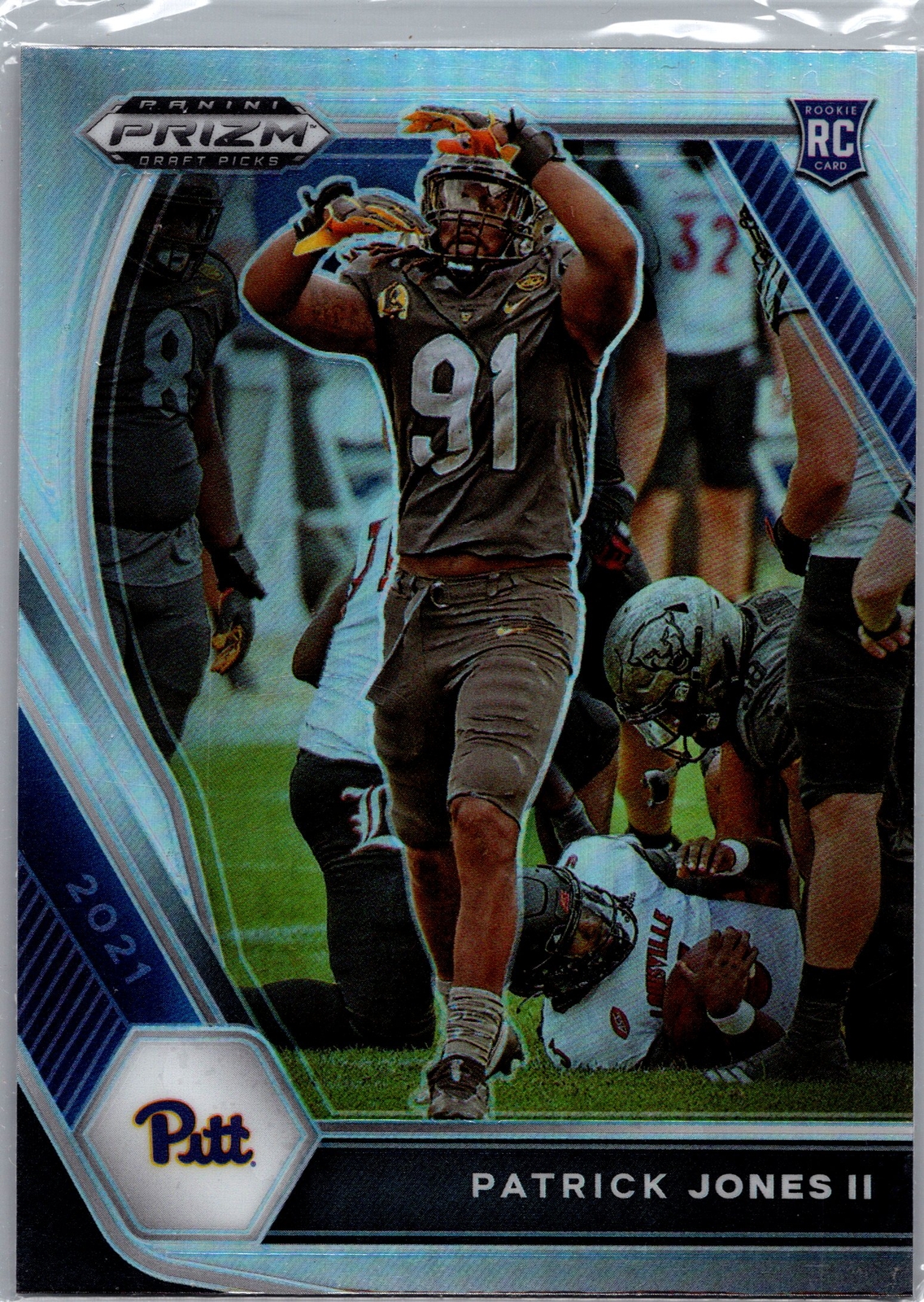 2021 Panini Prizm Draft Picks Collegiate #130 Patrick Jones II Silver | eBay