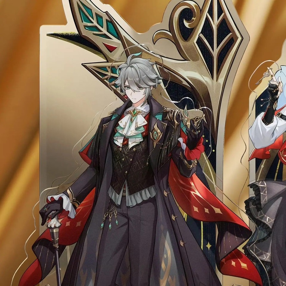 Genshin Impact Alhaitham Kaveh Acrylic Stand Model Plate Desk Decor ...