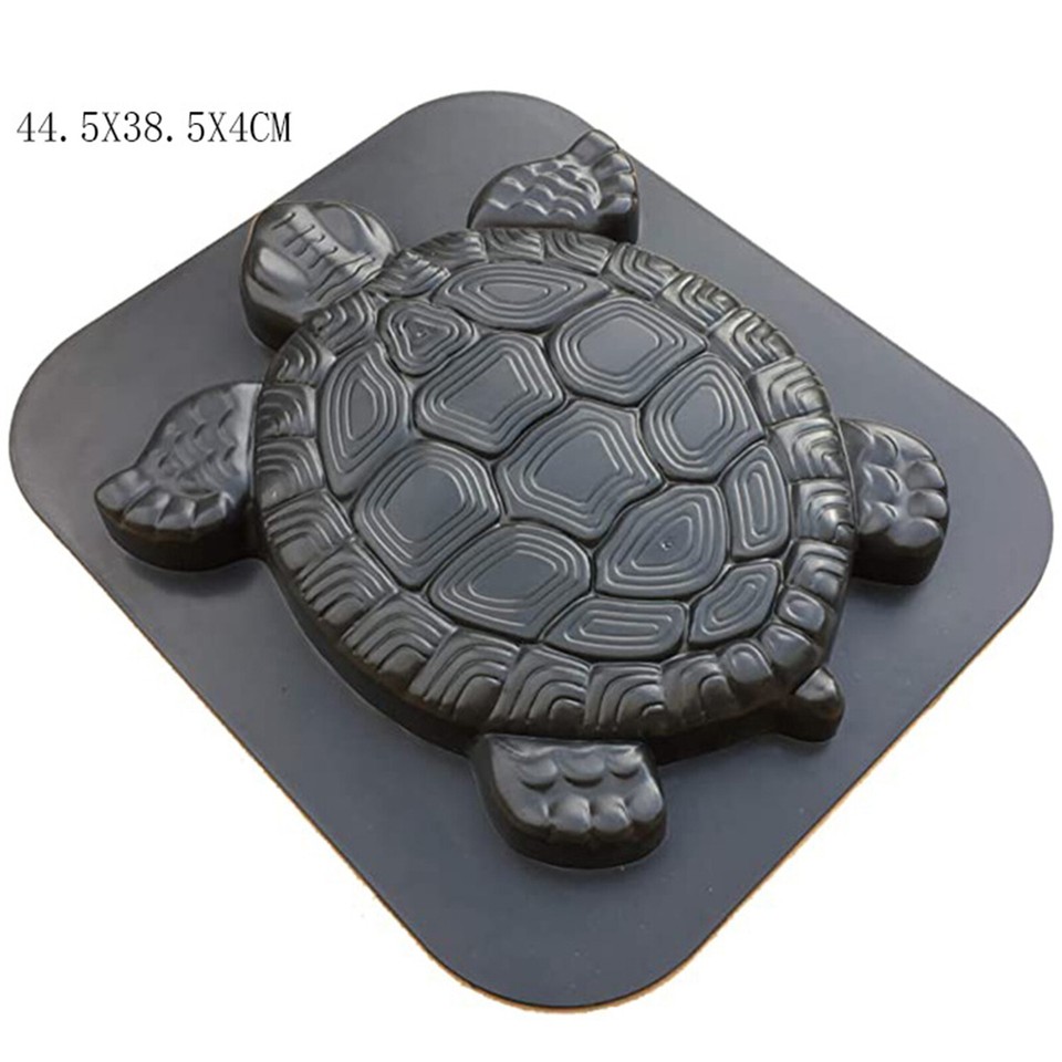 US Turtle Concrete Cement Walkway Stepping Stone Mold Statue DIY for ...