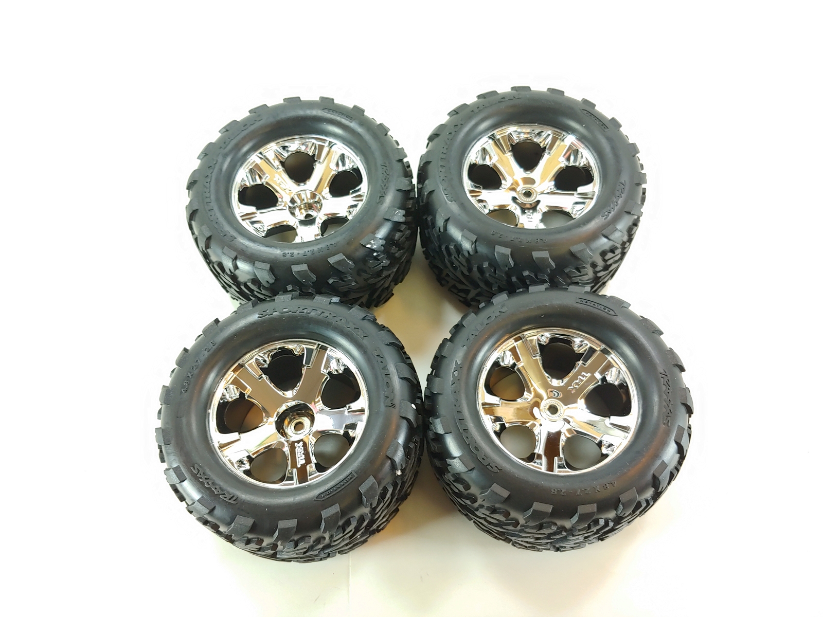 NEW: 4x Traxxas Stampede 2wd Sporttraxx Talon 1/10 Monster Truck Tires ...