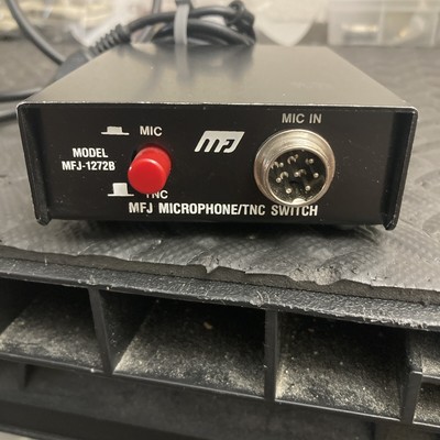 MFJ-1272B Microphone TNC Switch (Ham Radio) | eBay