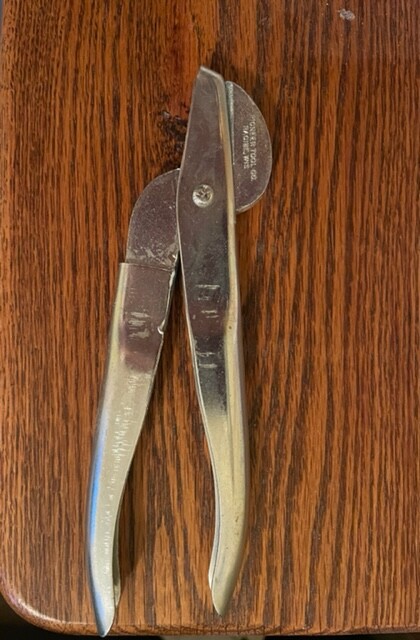 Vintage Pioneer Tool Company Hand Crimper Tool Metal Siding Nippers 8 ...