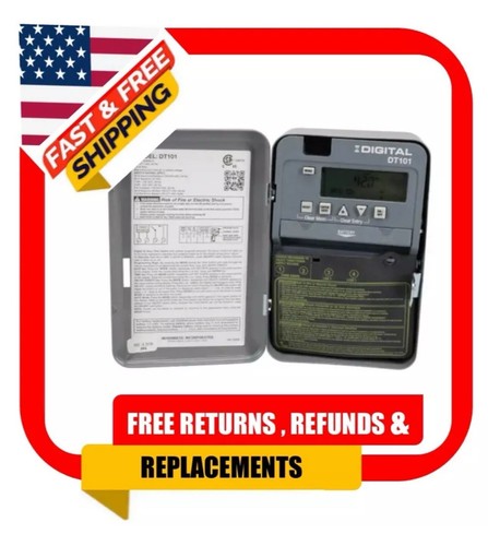 Intermatic DT Series 1-Circuit 20 Amp 24 Hour Indoor Timer battey back ...