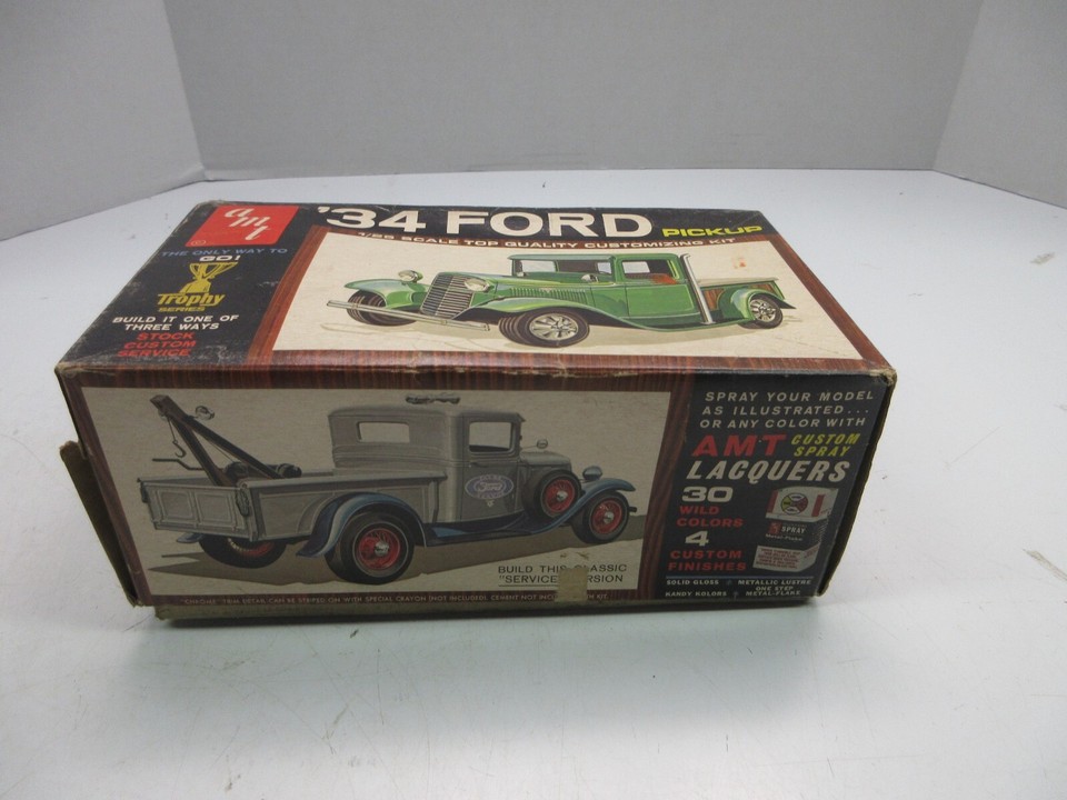 AMT 34 ford Pickup Vintage Model kit 1/25 scale 2334-170 | eBay