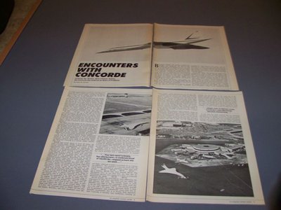 VINTAGE..CONCORDE "ENCOUNTERS" HISTORY..HISTORY/PHOTOS/DETAILS..RARE ...