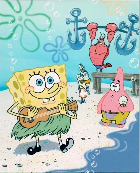 Realistic Spongebob Drawing