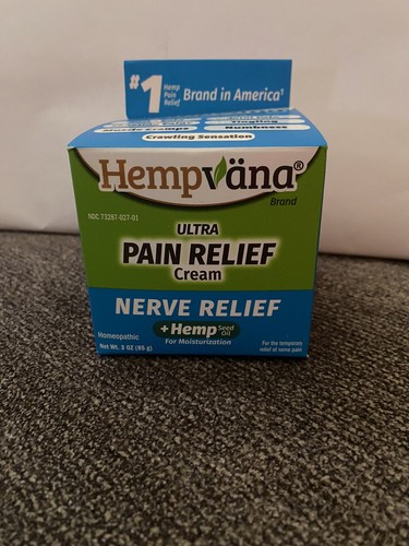 Hempvana Ultra Pain Relief Cream For Nerve Relief + Hemp Seed Oil Exp8 ...