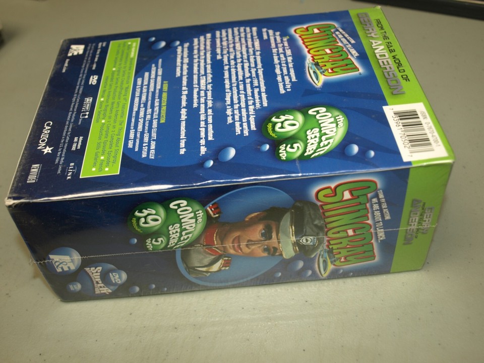 Stingray Complete Series (5 DVD Set) 39 Episodes Gerry Anderson NEW ...