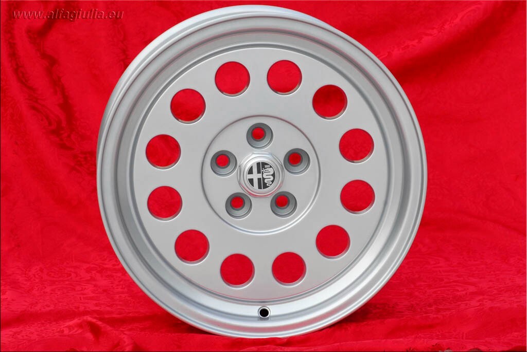 4 Cerchi Alfa Romeo Ronal A1 7x15 5x98 Alfetta GTV 75 155 164 Felgen ...