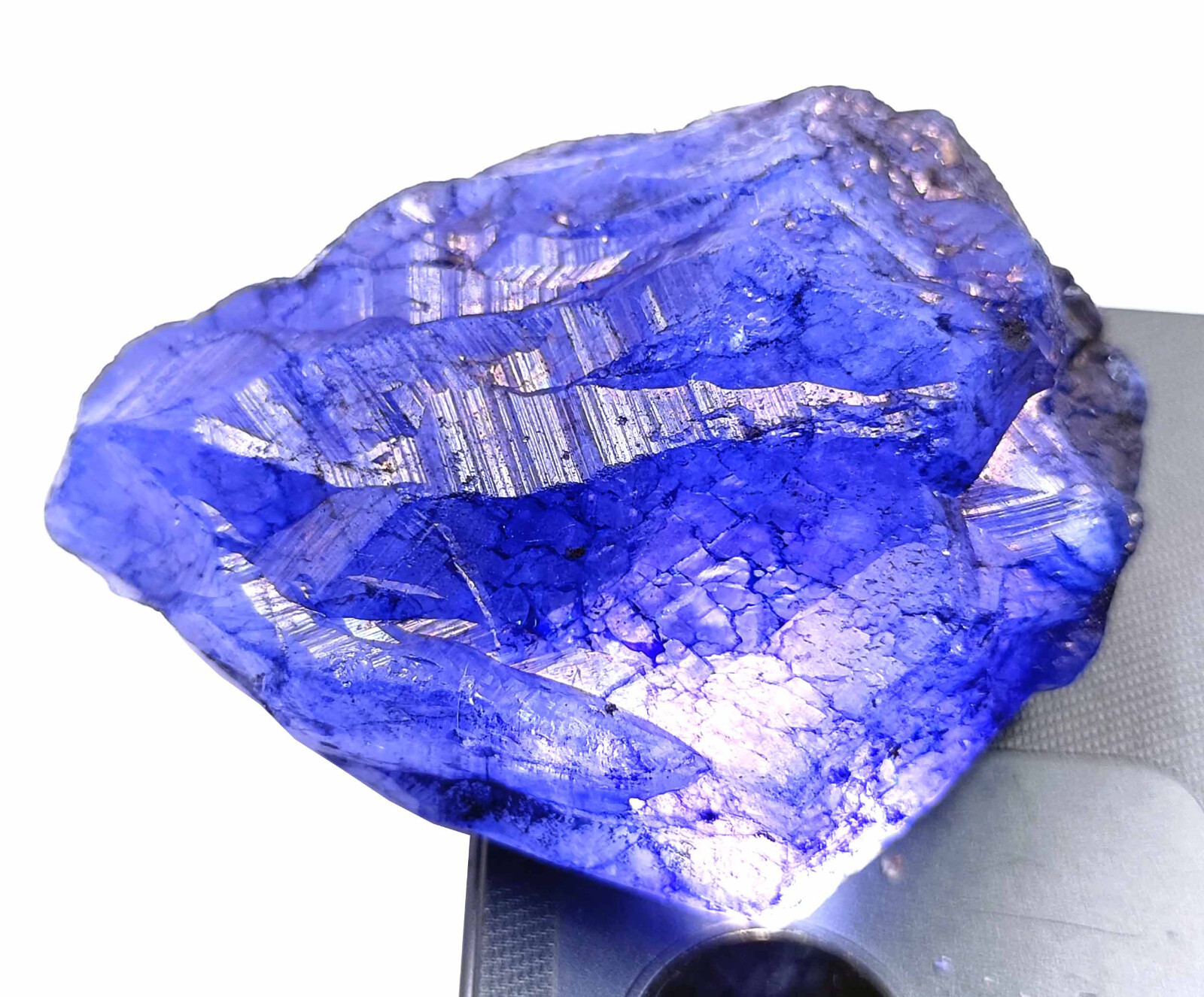480 Ct Natural Royal Blue Sapphire Uncut Raw Rough EGL Certified Loose ...