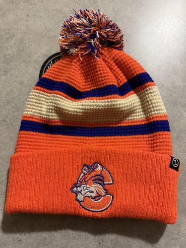 Clemson Tigers Retro Vault Logo Fashion Knit Hat New With Tags | eBay