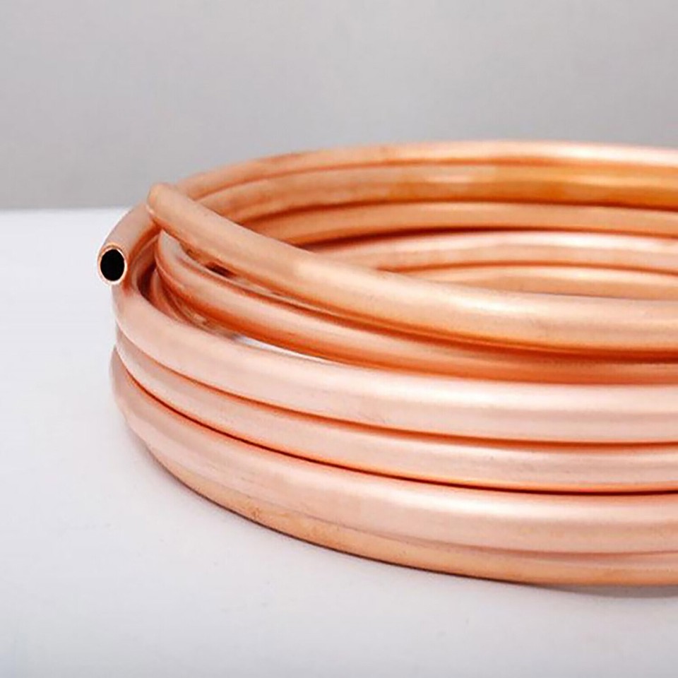 2mm 3mm 4mm 5mm 6mm 8mm - 16mm Outer Diameter Copper Tube Pipe Coil ...