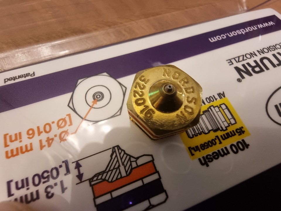 Original Nordson 322016 Surebead Nozzle .016in new 1pcs | eBay