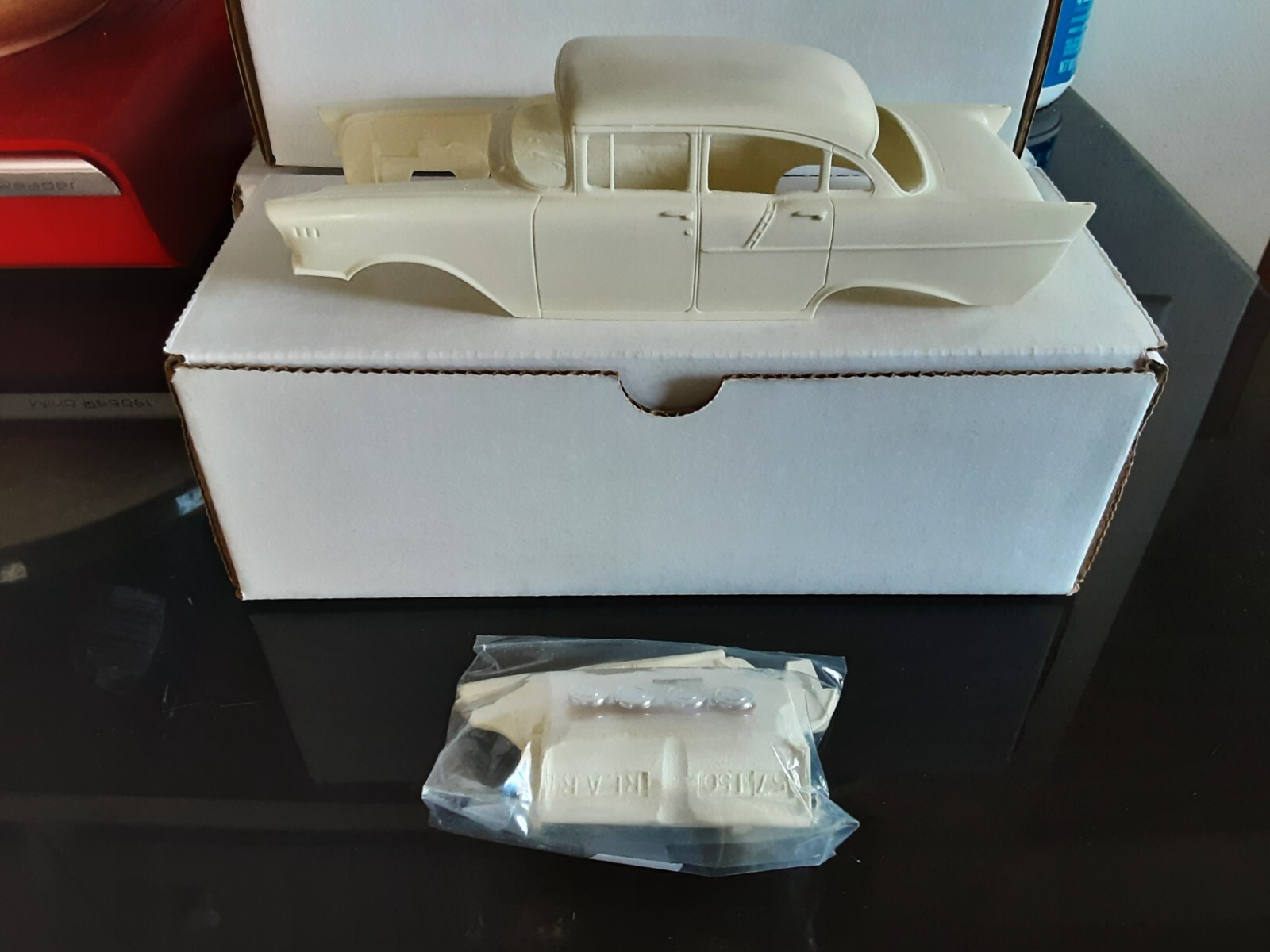 MODELHAUS 1957 CHEVROLET 150 4 DOOR SEDAN RESIN MODEL TRANSKIT | eBay