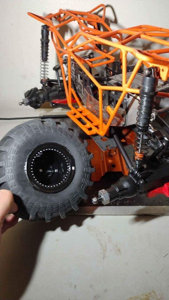 Losi LMT 4WD Solid Axle Monster Truck Bouncer Custom Frame Build ...