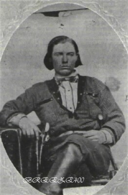 Old West Photo/Outlaw, Gunslinger, Soldier/FRANK JAMES/4x6 B&W Photo ...