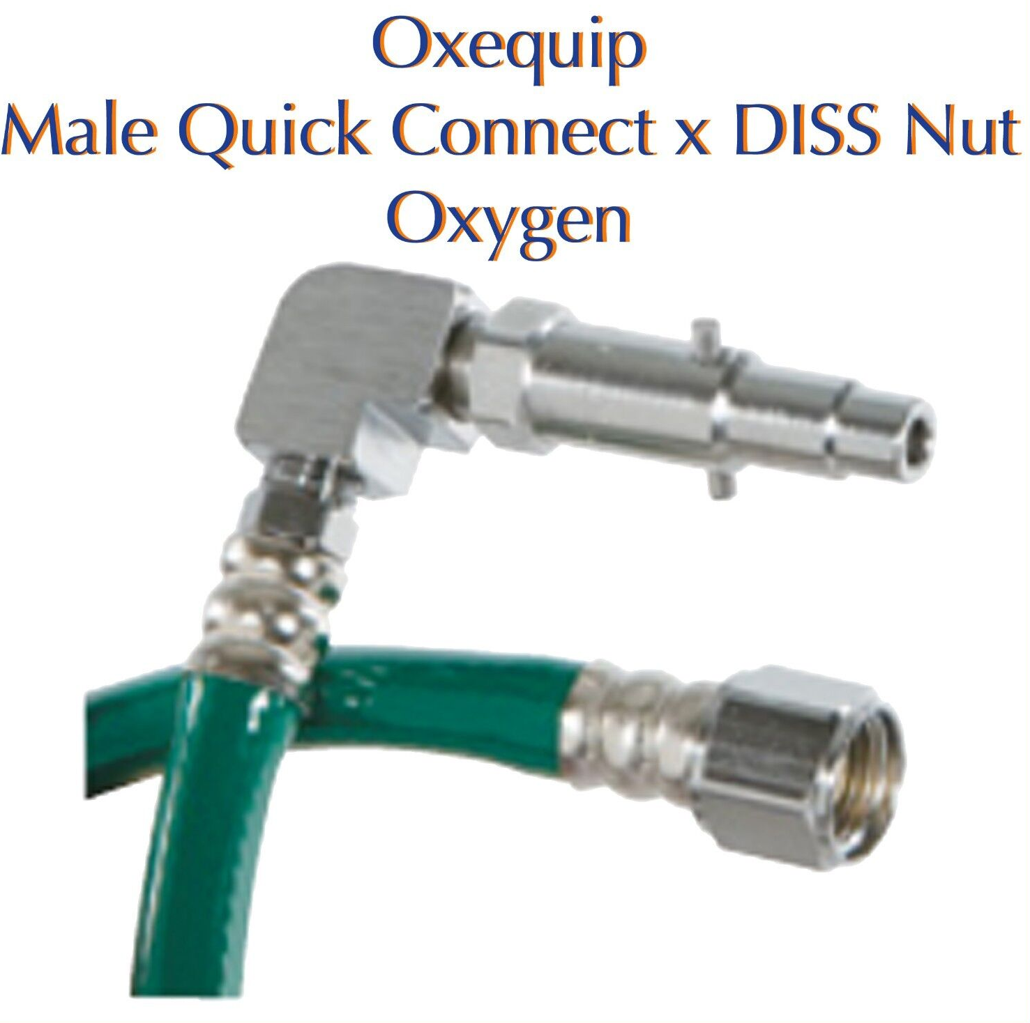 Belmed Male Quick Connect Oxequip Style X DISS Nut Oxygen 8000-1403 | eBay