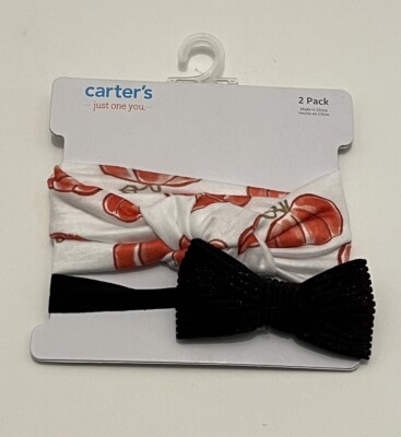 Carter's Just One You Baby 2pk Halloween Fall Headbands - Pumpkins ...