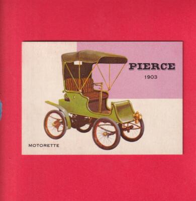 1953-55 Topps World on Wheels #20 1903 Pierce Motorette NM Near Mint ...
