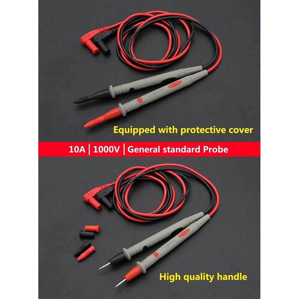 2pc 4mm Multi Meter Tester Probe Pen Electronic Test Accessories | eBay