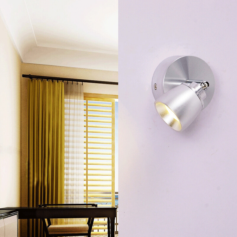 Dimmable/N LED COB Ceiling Lamp Adjustable Picture Light Fixture ...