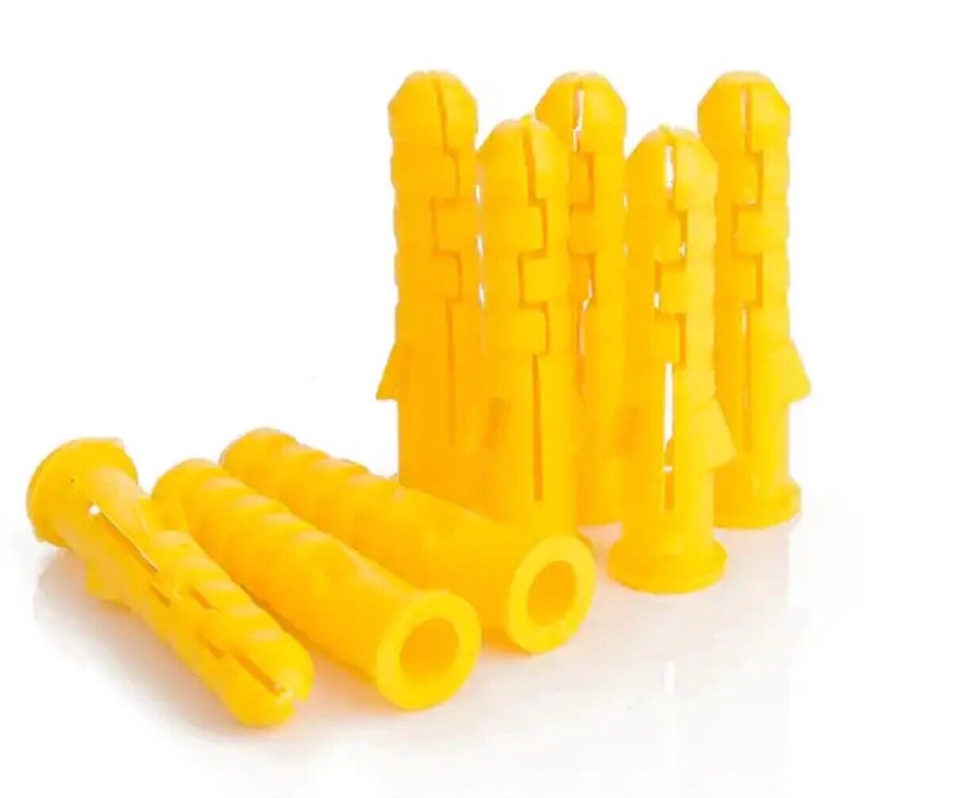 Wall Plugs Rawl Fixings - 5mm, 6mm, 7mm 8mm Expansion Anchors for ...