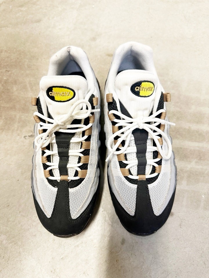 100% AUTH Size 9 Nike Air Max 95 Icons Yellow Strike NEON Limited ...