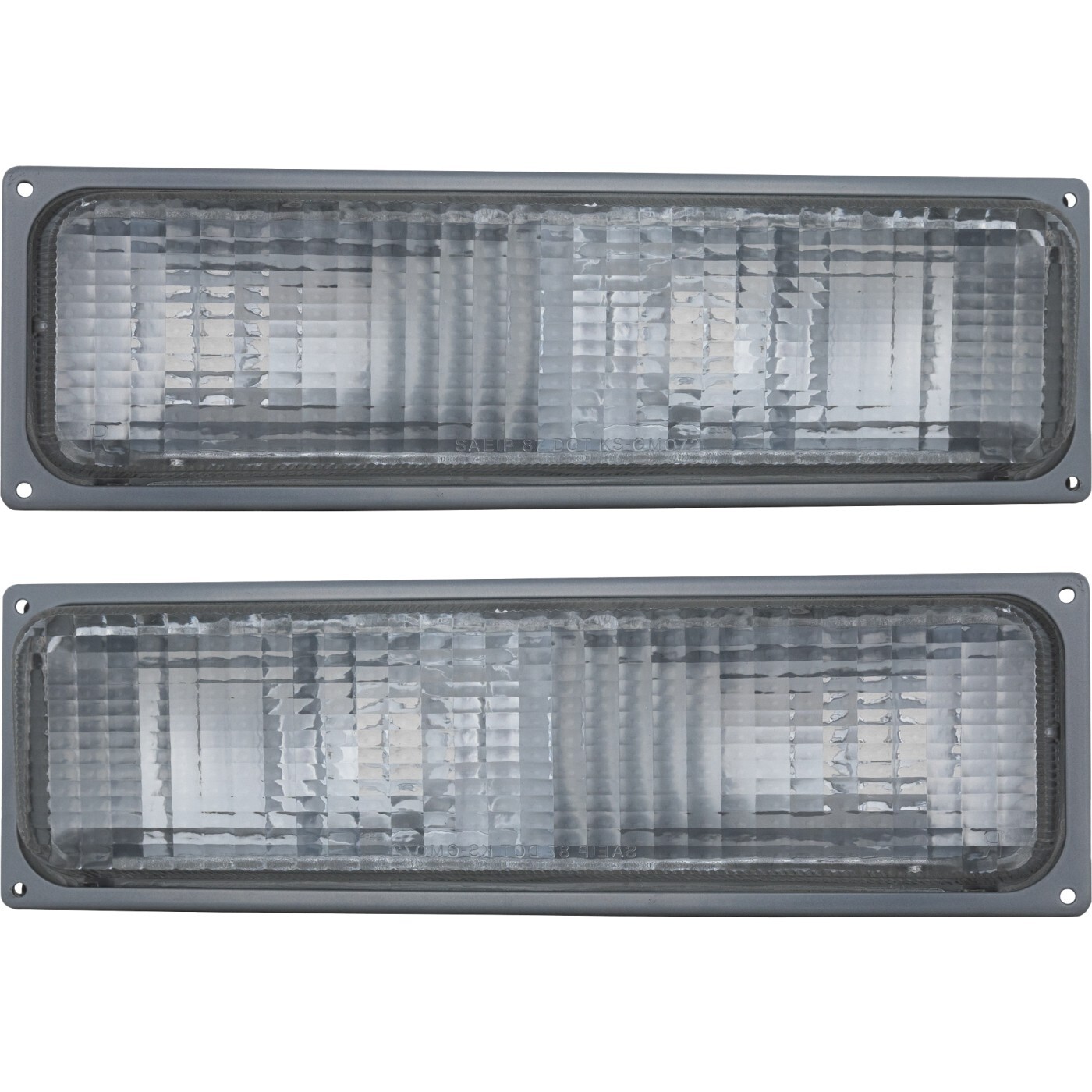 Turn Signal Light GM2521108 GM2520108 Set of 2 for 90-93 GMC C1500 ...