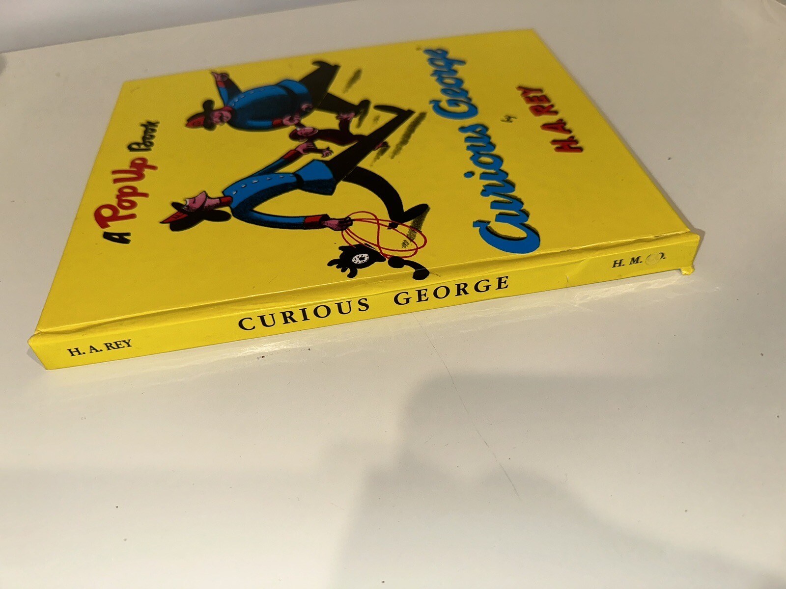 VINTAGE 1993 CURIOUS GEORGE POP-UP BOOK HARD COVER PUBLISHED BY ...