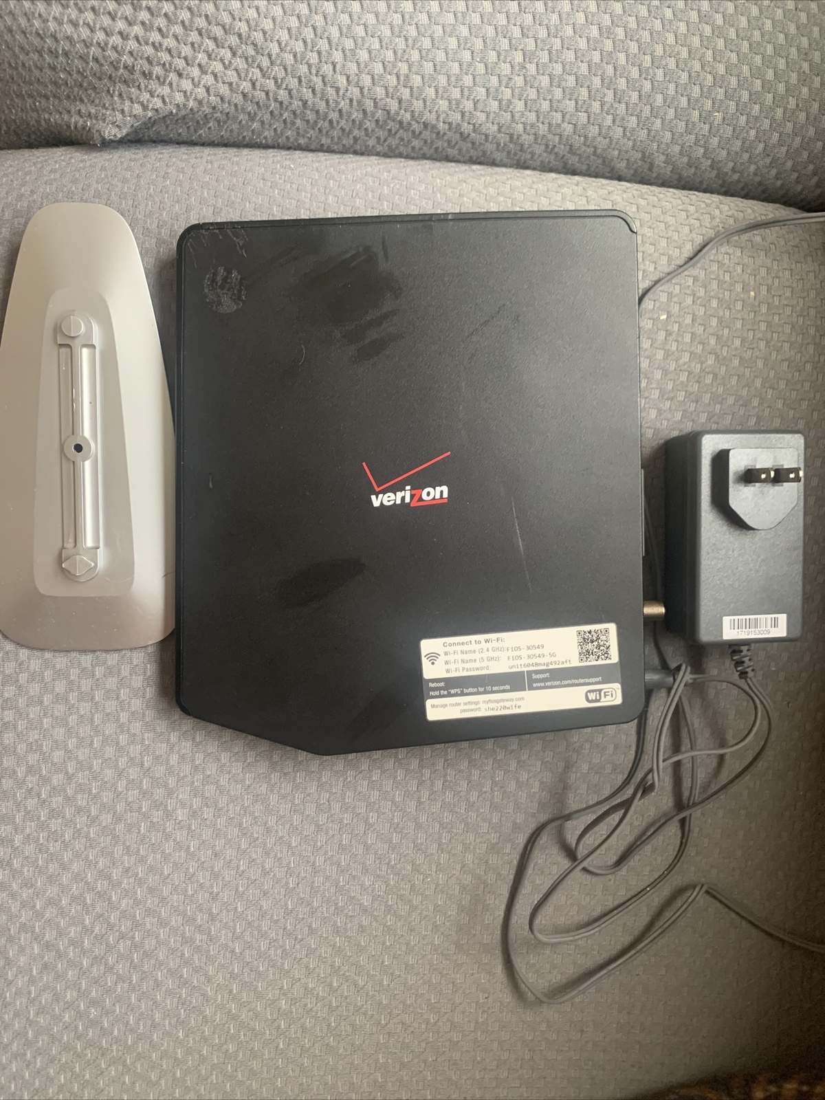 Verizon FIOS G1100 Router Wireless WiFi and Power Cord | eBay