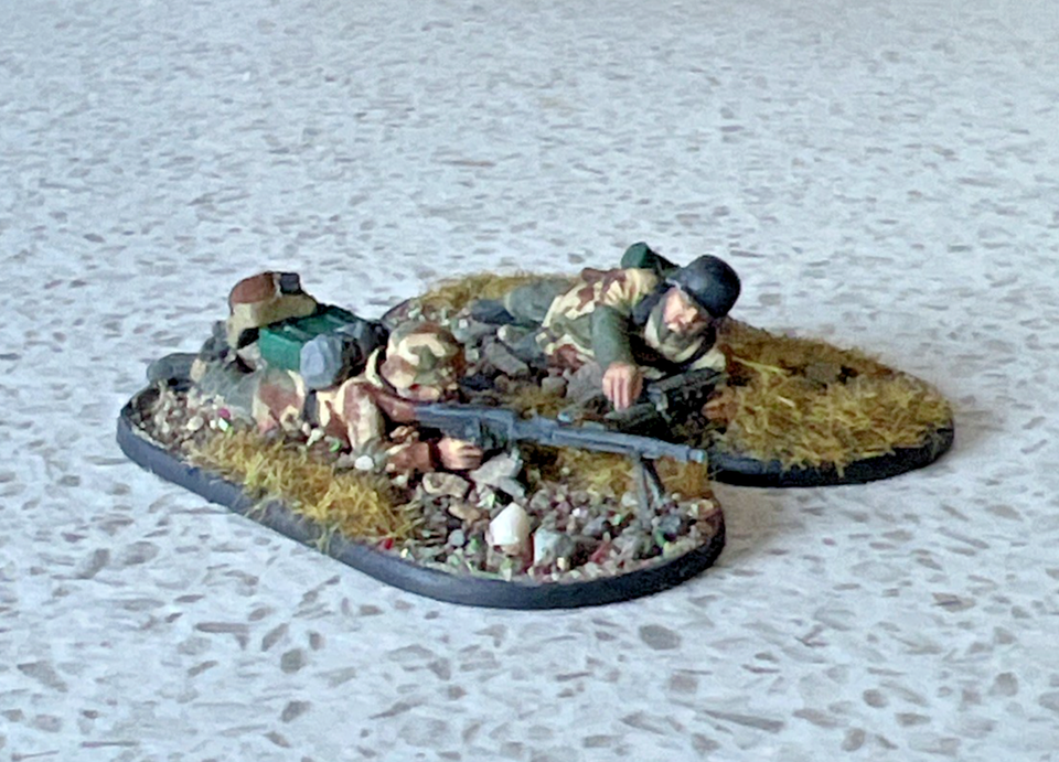 28mm Painted WW2 German Machine Gun Pair Victrix Miniatures Bolt Action ...