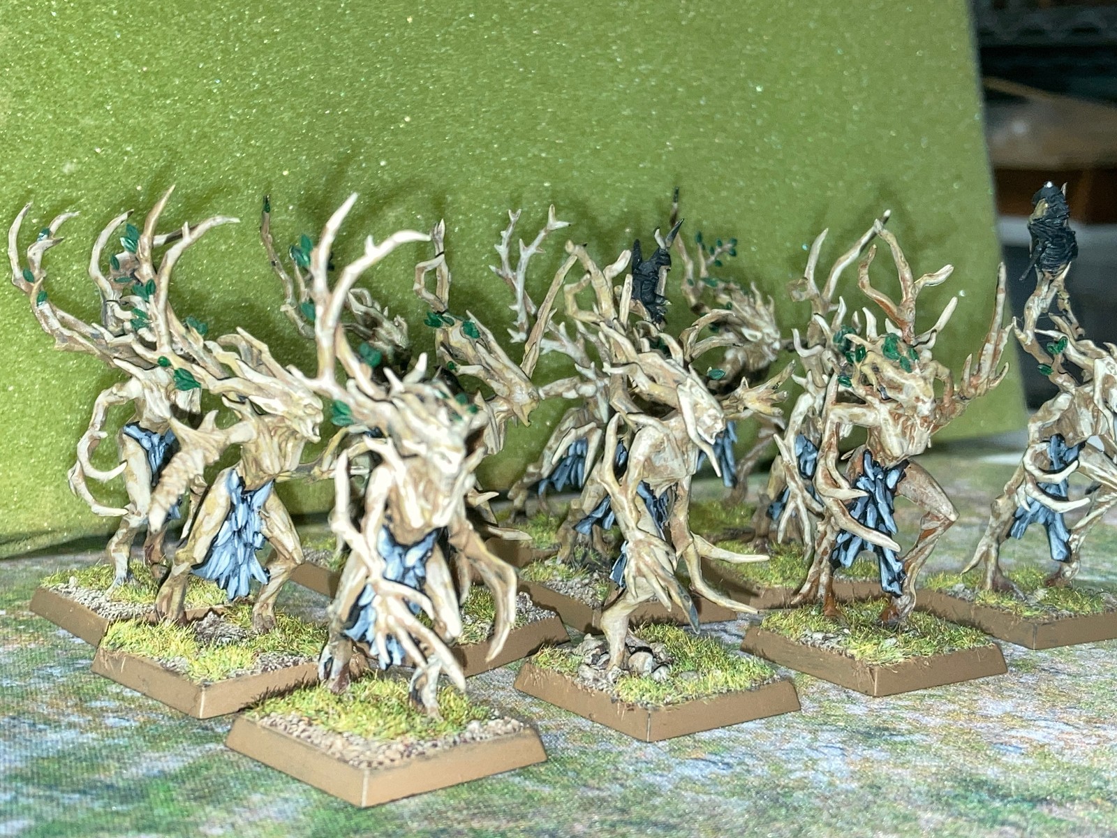 Dryads (12) Painted Wood Elf Realms, Sylvaneth WHFB Warhammer Old World ...