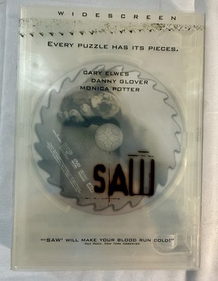 Saw DVD 2004 Widescreen Horror Cary Elwes Danny Glover Monica Potter ...