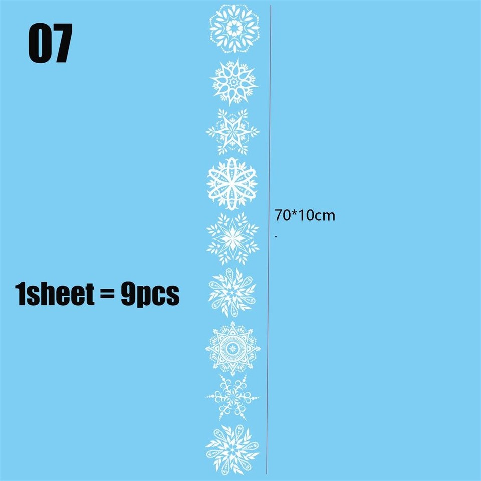 Wall Decals Glass Window Sticker Christmas Wall Stickers Christmas ...