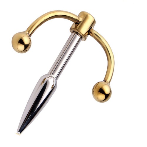 Male Reusable Urethral Stretcher Expander Dilator Penis Plug Glans ...