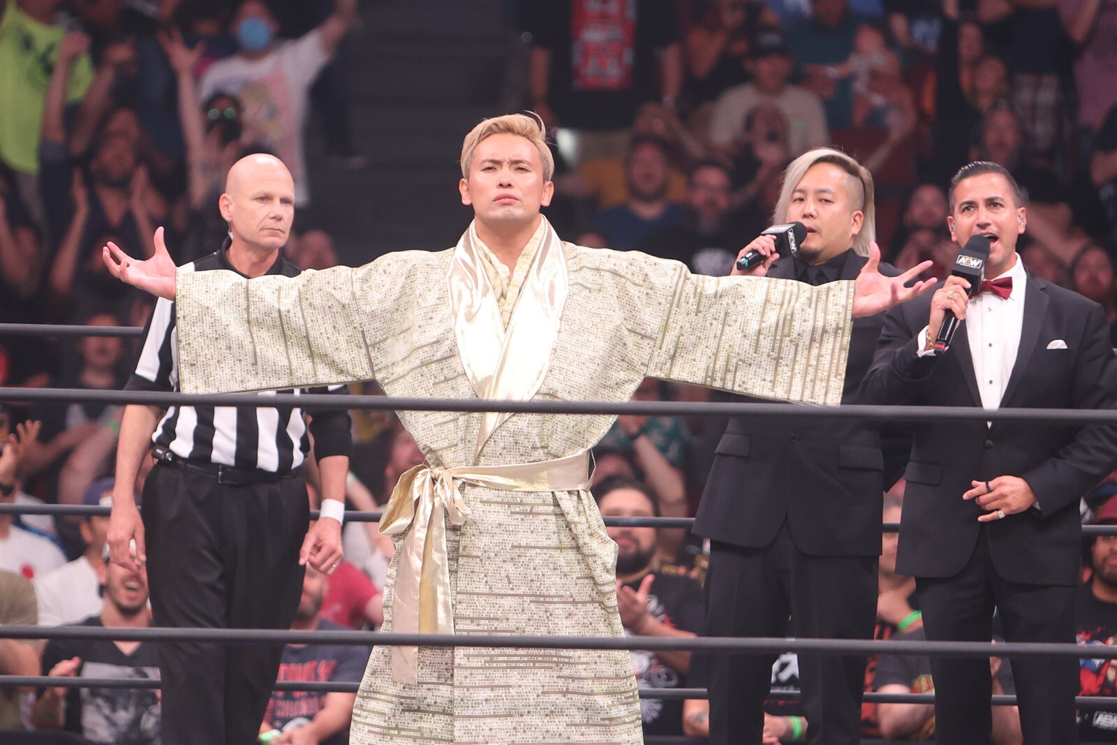 KAZUCHIKA OKADA 8x10 COLOR PHOTO TNA ROH ECW WWE NXT TNA AEW NEW JAPAN ...