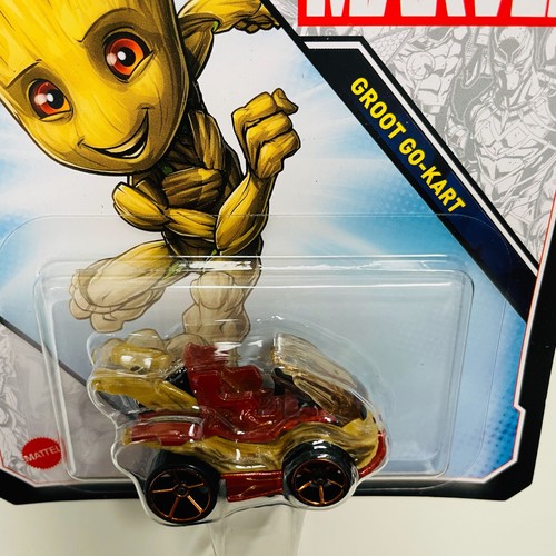 Marvel Hot Wheels Character Car - Groot Go-Kart | eBay