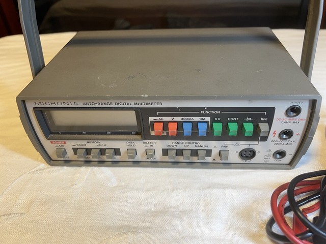 Micronta 22-195 LCD Benchtop Digital Multimeter 1v11 W for sale online ...