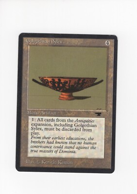 Golgothian Sylex Antiquities NM-/LP MTG Magic the Gathering d | eBay