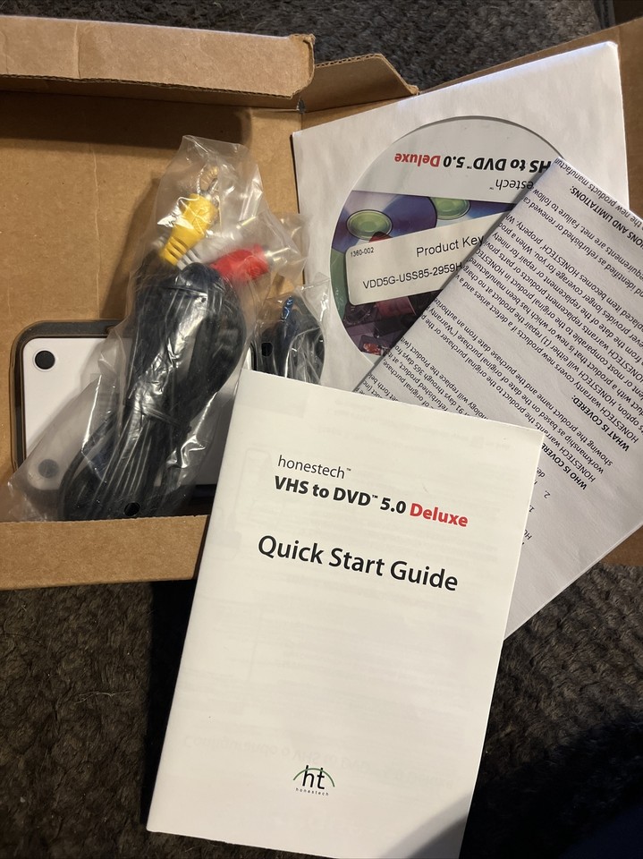 Honestech VHS to DVD 5.0 Deluxe | eBay