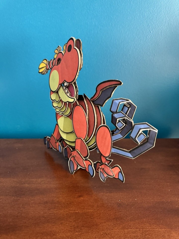 Paper Mario The Thousand Year Door Hooktail Display Standee | eBay