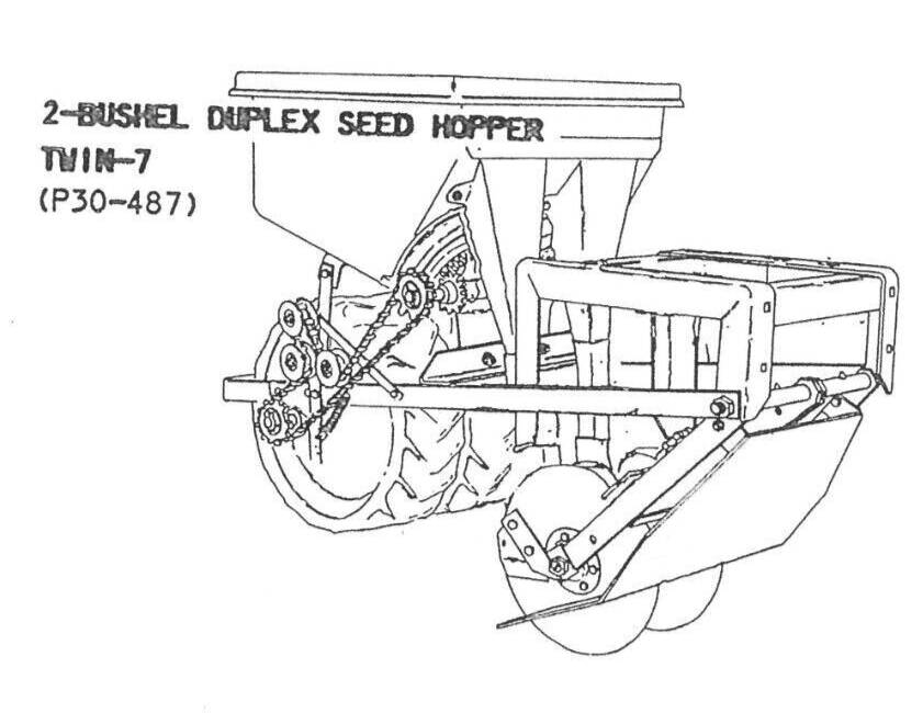 Multiflex Planter Powell Cole Unit Assembly Operation Seed Hopper Owner ...