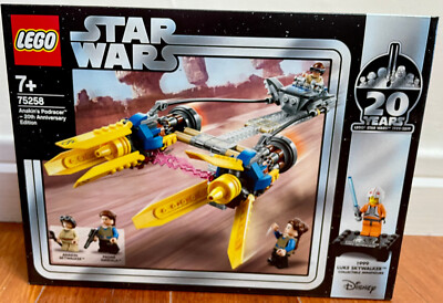LEGO 75258 STAR WARS Anakin's Podracer – 20th Anniversary Edition NEUF ...