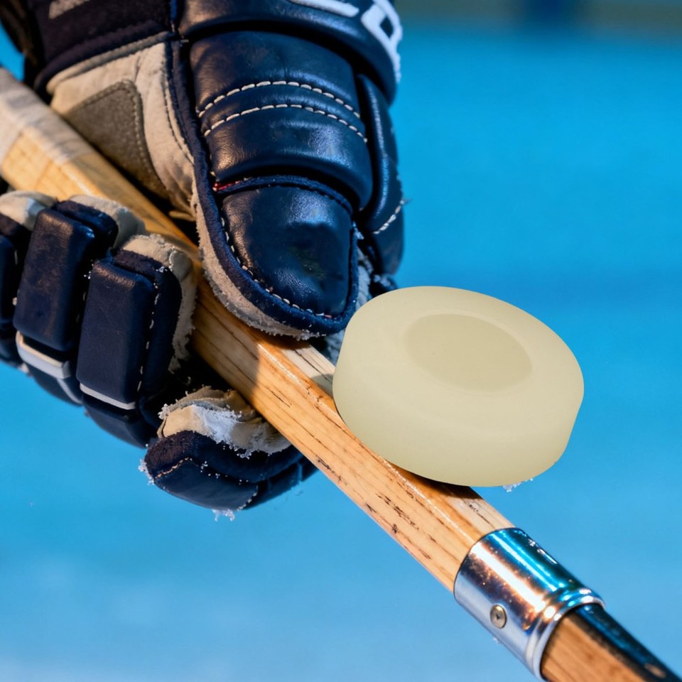 6 Pcs Hockey Practice Professional Pucks Balls for Practicing Plastic ...