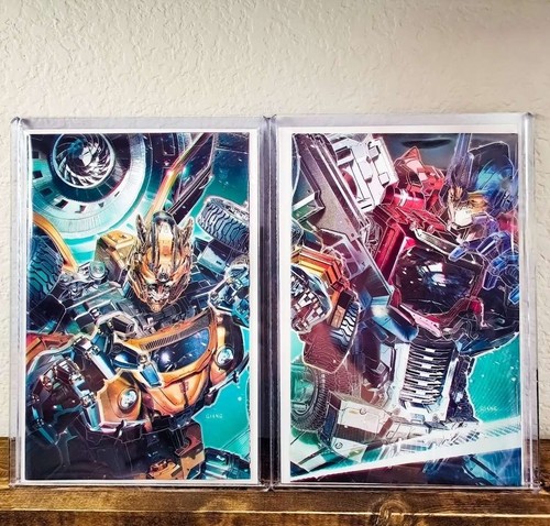 TRANSFORMERS #1 & TRANSFORMERS #16 JOHN GIANG EXCLUSIVE CONNECTING ...