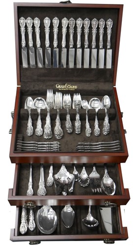 Francis the First sterling silver flatware set by Reed & Barton-103 ...
